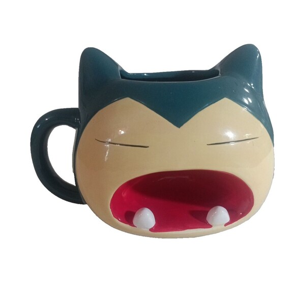 Pokemon | Dining | Pokmon Snorlax 5oz Xl Ceramic Mug Planter 202 ...